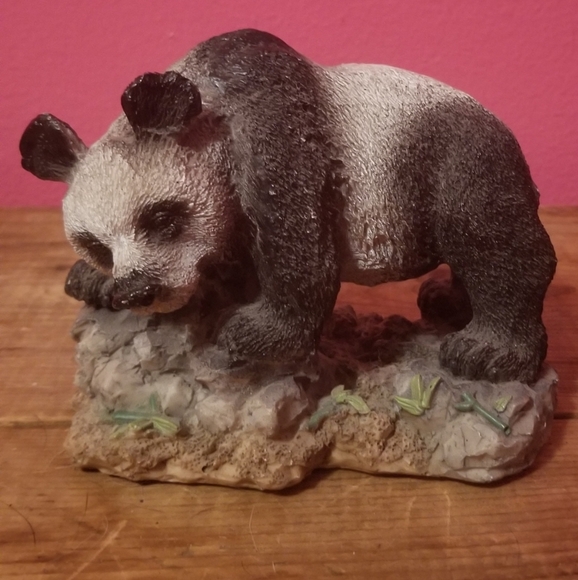Vintage | Accents | Vintage Resin Panda Bear Figurine | Poshmark